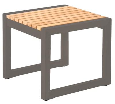 SunWeave - Urban Alu Square Side Table